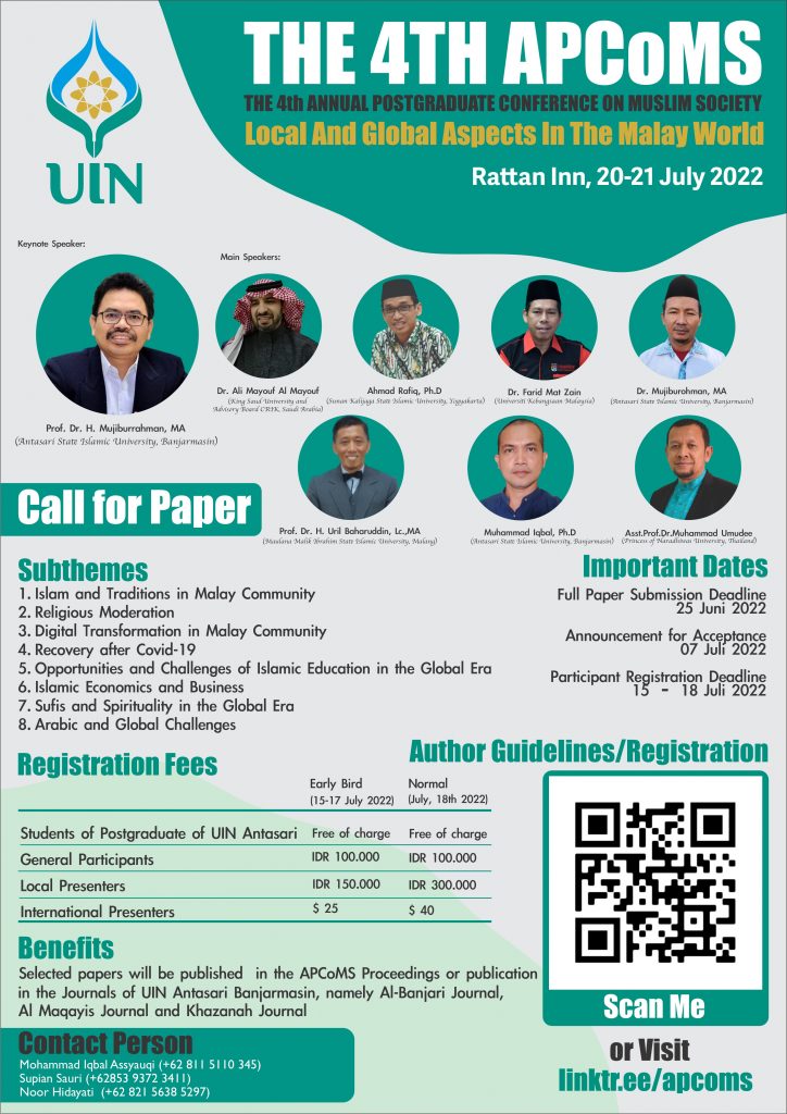 4 Hari Lagi! Segera Kirimkan Naskah Terbaikmu ke The 4th APCoMS 2022 ...