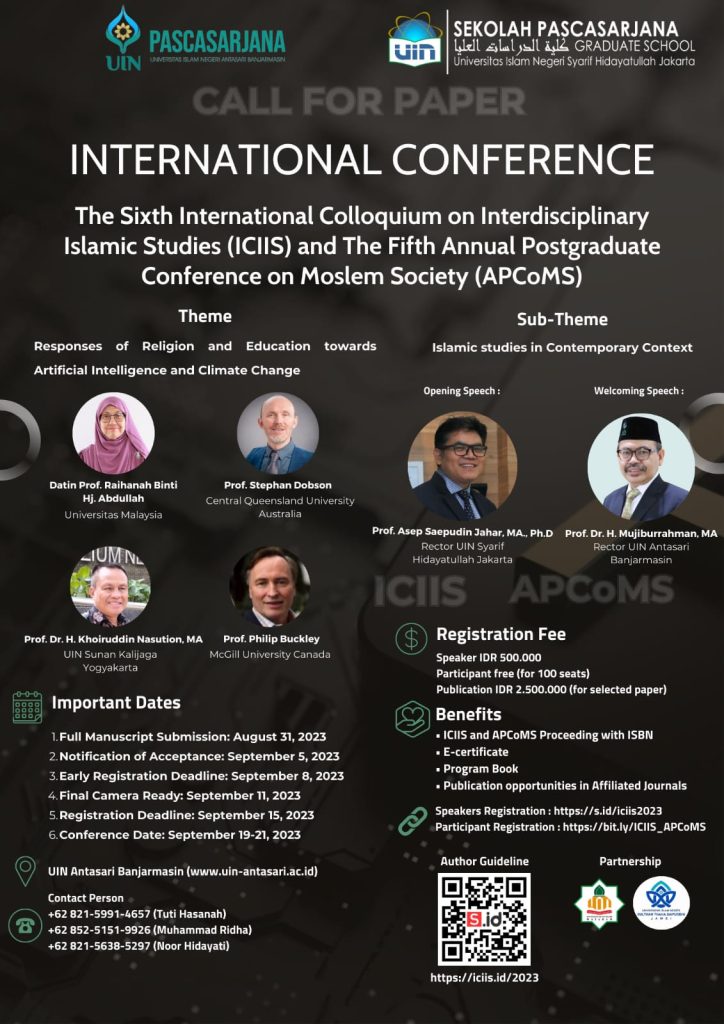 Call for Paper! The Sixth ICIIS and The Fifth APCoMS 2023 ...