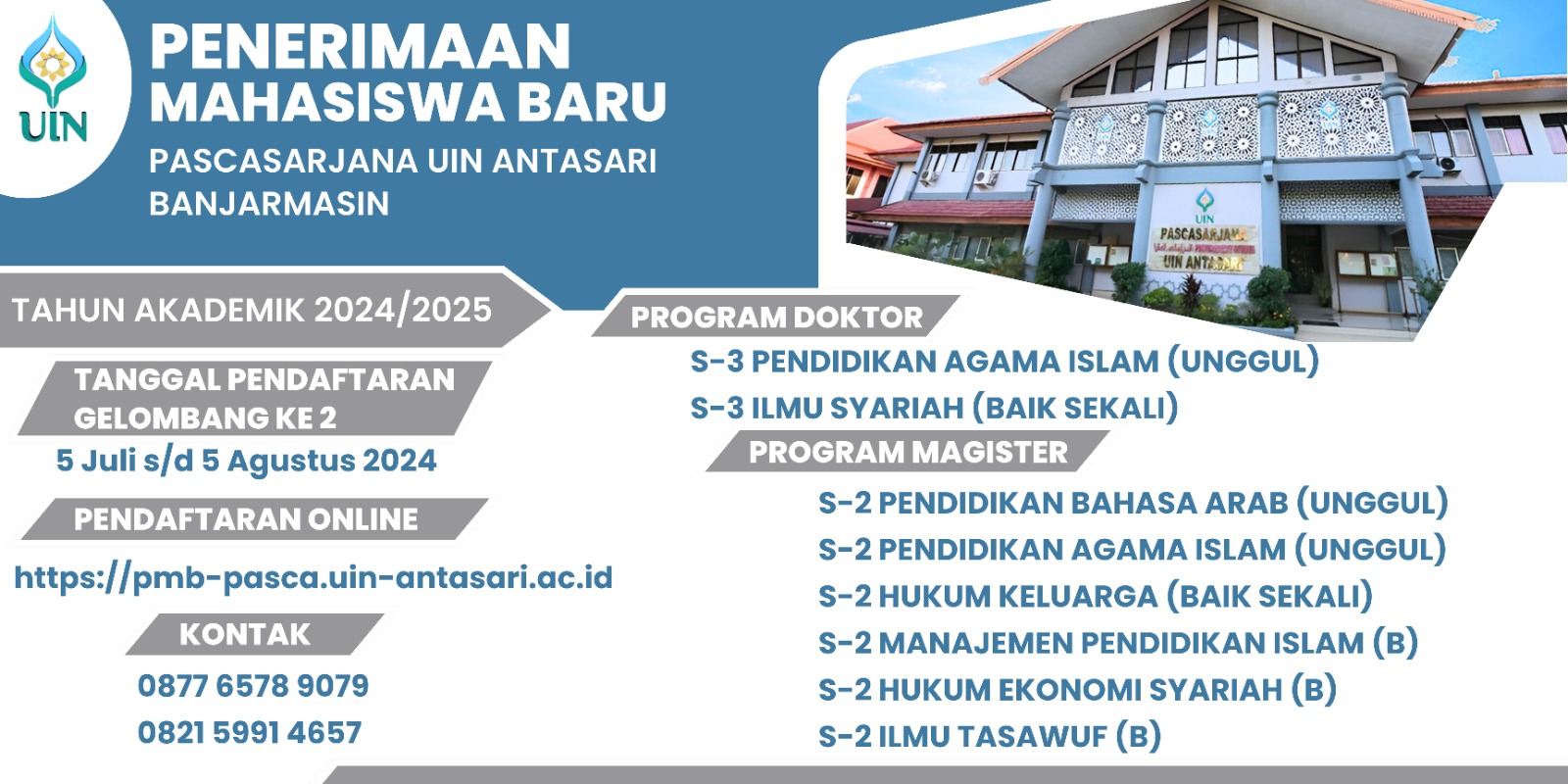 Pascasarjana UIN Antasari Banjarmasin